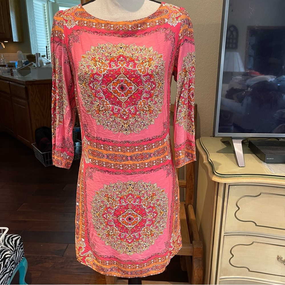 Laundry By Shelly Segal Lined Dress S - Gem